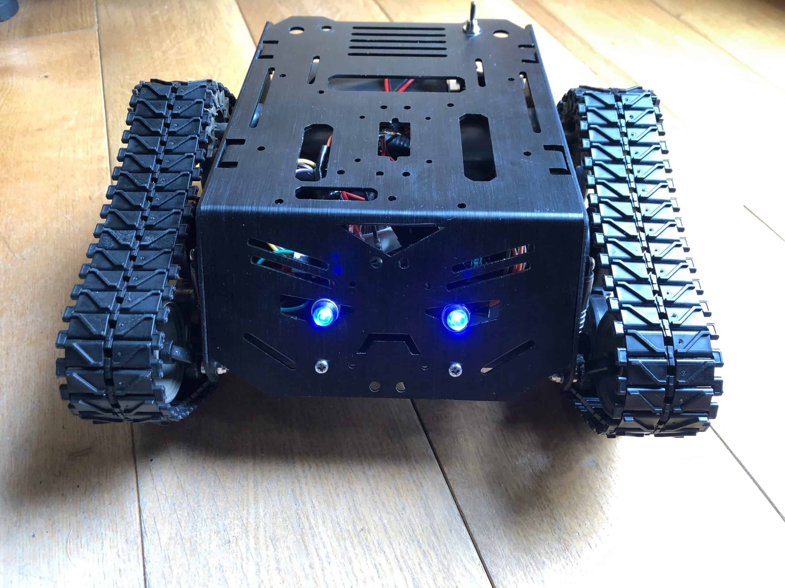 Jnr Trak (aka Devastator Tank Mobile Robot Platform) - Adrian's Blog