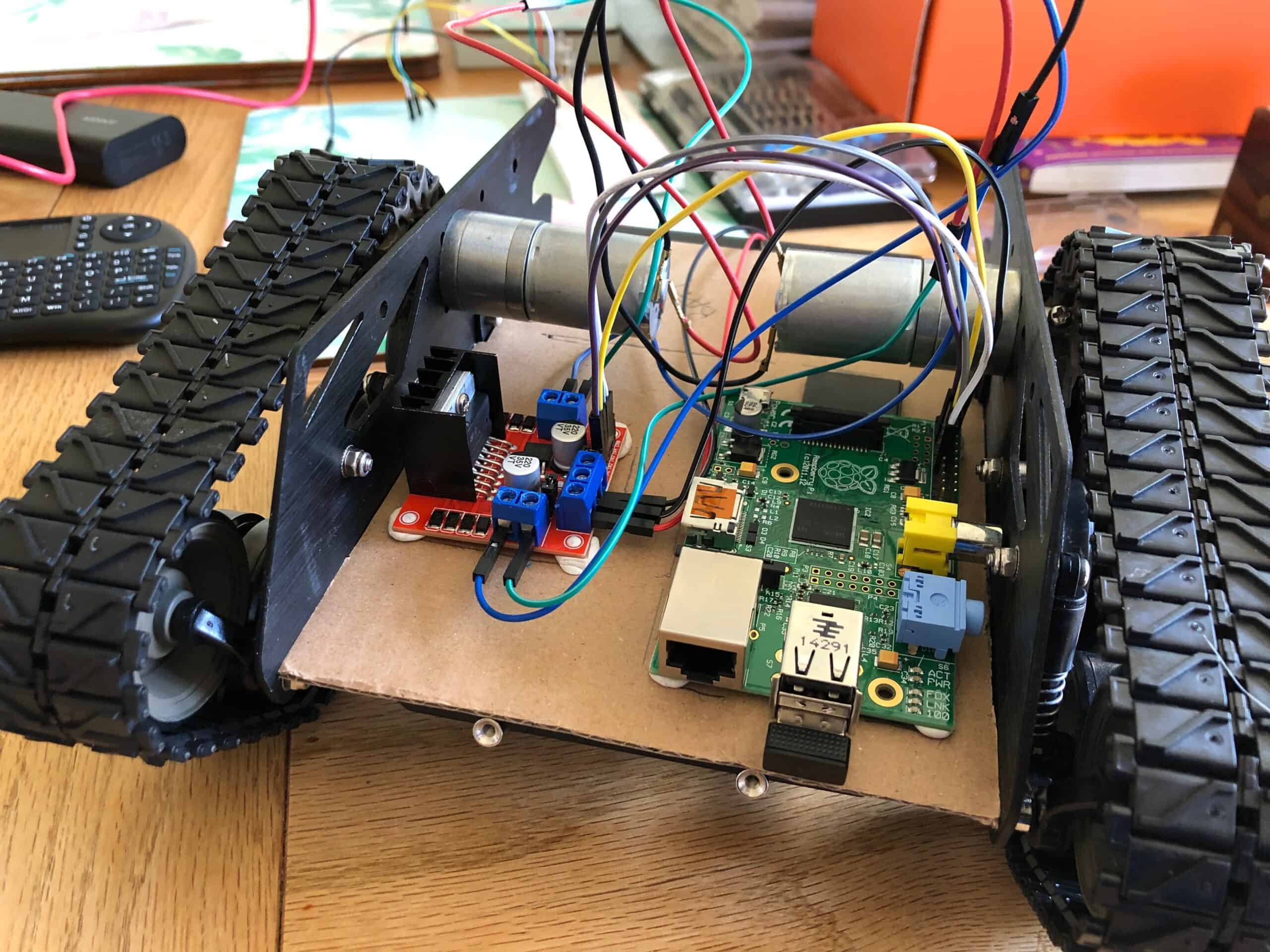 Jnr Trak (aka Devastator Tank Mobile Robot Platform) - Adrian's Blog